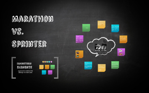 MArathon vs. Sprinter by Jensen Hunter on Prezi