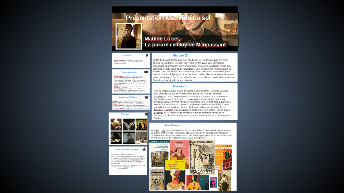 Présentation Mathilde Loisel by julie julie on Prezi