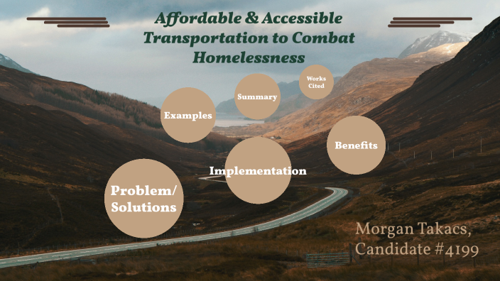 Paper 3: Combatting Homelessness with Affordable and Accessible ...