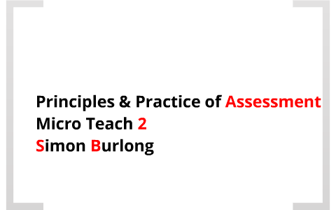 Team Reflection by Simon Burlong on Prezi