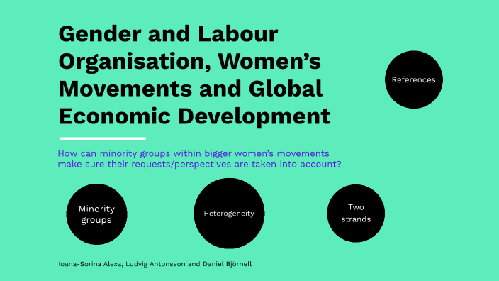 Gender and labour organisation, women’s movements and global economic ...