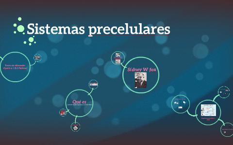 Sistemas precelulares by Ericka Sánchez on Prezi