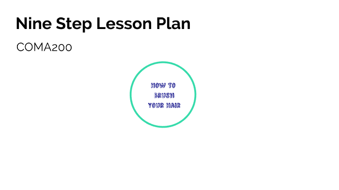 9 step lesson plan by Kristie Knudsen on Prezi