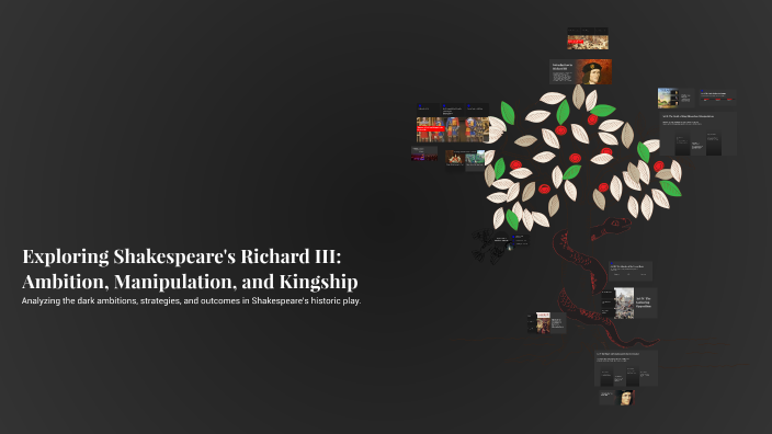 Exploring Shakespeare's Richard III: Ambition, Manipulation, and ...