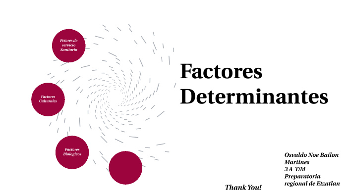 Factores Terminantes by Noe Bailon on Prezi