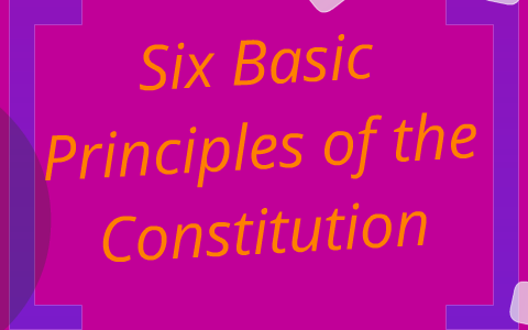 Six Principles of the Constitution Digital Poster by Kerry Flanigan on ...