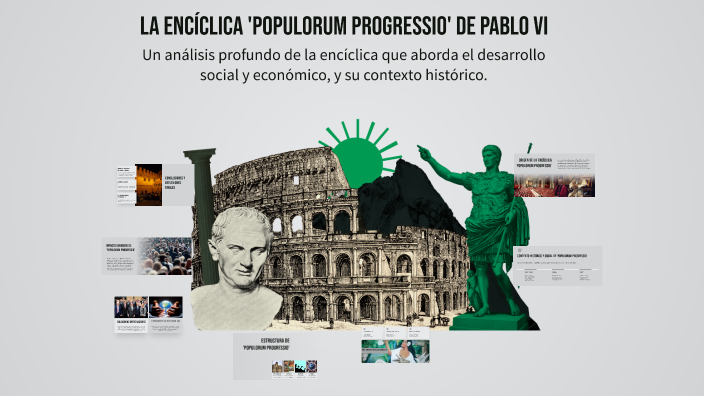 La Encíclica 'Populorum Progressio' de Pablo VI by Felicito Rodriguez ...