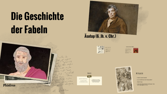 Die Geschichte der Fabeln by Doris Marcius on Prezi