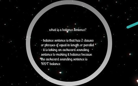 Astronomy In A Sentence