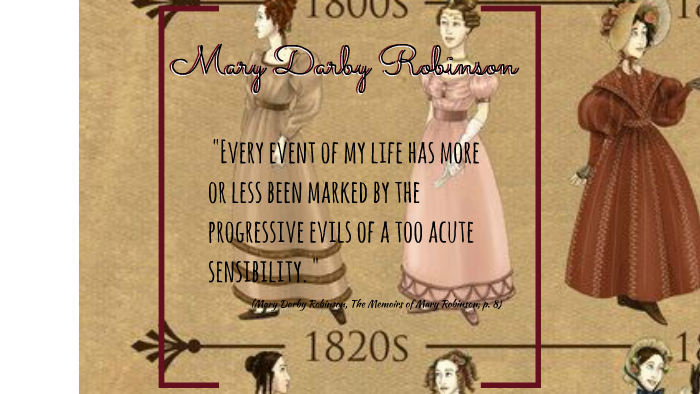 Mary Darby Robinson by Alexis Chiong