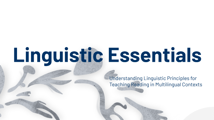 Linguistic Essentials by 殿 アルエ on Prezi