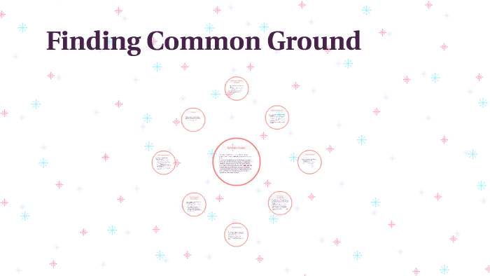 Finding Common Ground by Megan Fry on Prezi