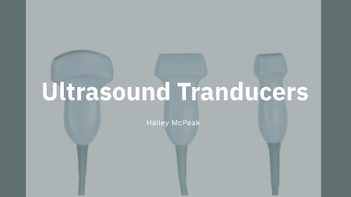 1. Vector Transducer - Type: Sector probe with a wider field of view ...