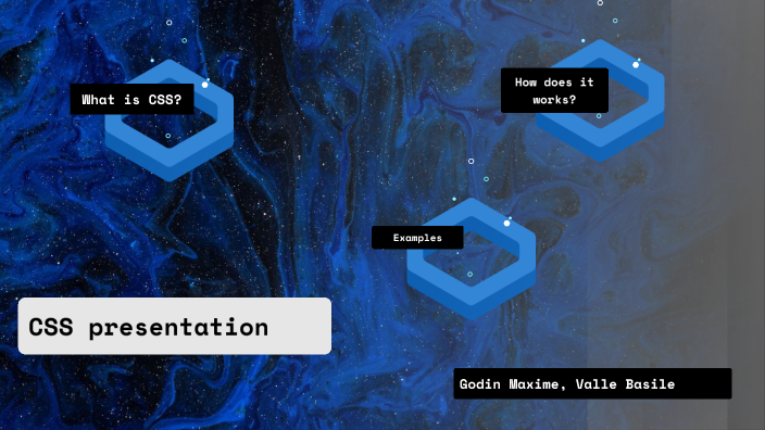CSS by maxime godin on Prezi