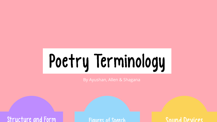 Poetry Terminology by Ayushan Ragurahavan on Prezi