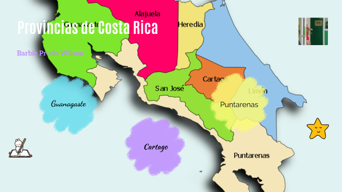 Provincias de costa Rica by Barbie Prudo Wilson on Prezi