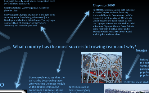 What country has the most successful rowing team and why? by emily ...