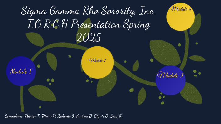 Sigma Gamma Rho. Final TORCH PRESENTATION by Patrice Turner on Prezi