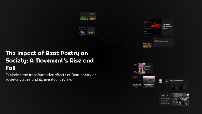 The Impact of Beat Poetry on Society: A Movement's Rise and Fall by ...