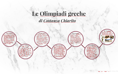 Le Olimpiadi greche by Costanza Chiarito on Prezi