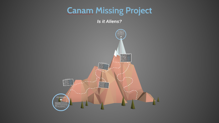Canam Missing Project by John Lewis on Prezi
