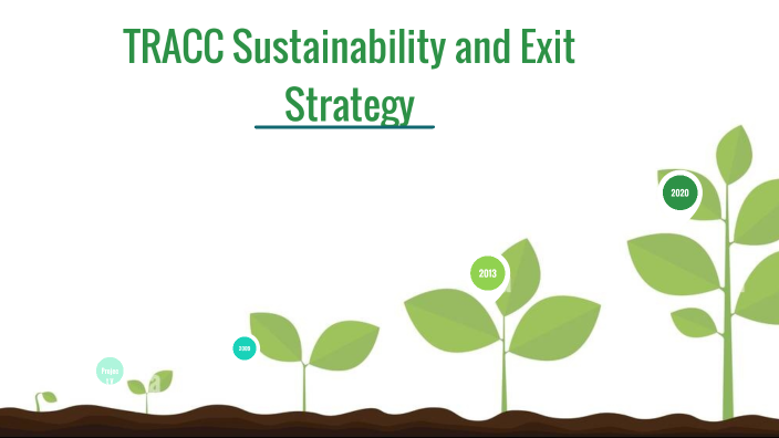 TRACC Sustainability & Exit Strategy by Jacqui Wagner on Prezi