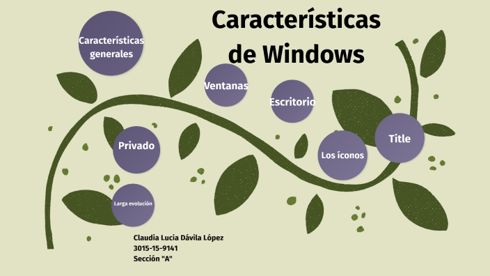 Características de Windows by Claudia Lucia Davila Lopez on Prezi