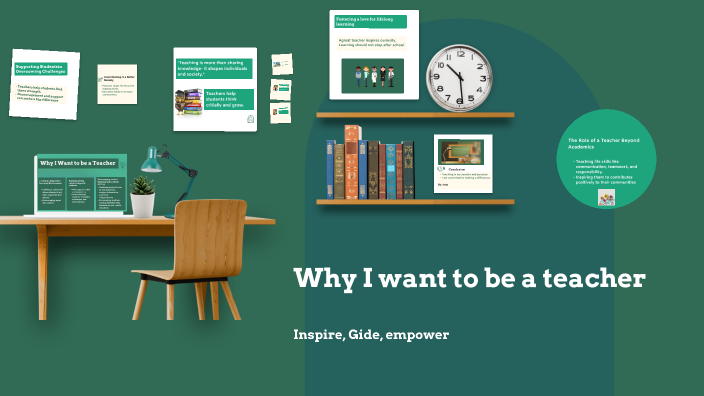 Why I want to be a teacher by Inas Murad on Prezi