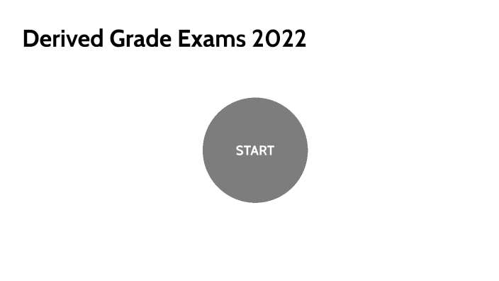 Derived Grade Exams 2022 by William Bell on Prezi
