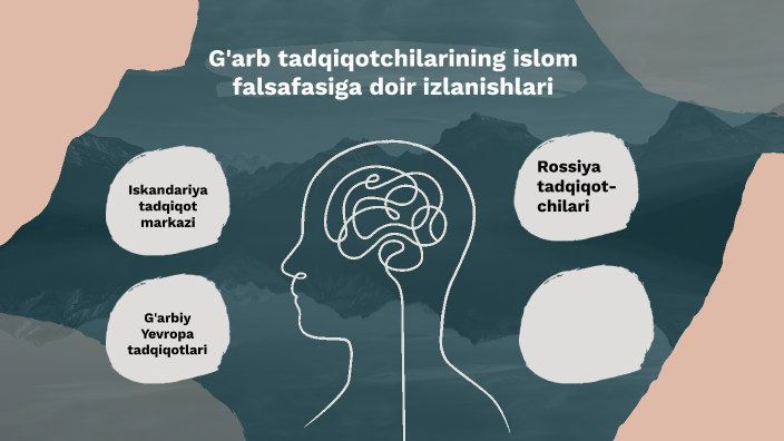 G'arb tadqiqotchilarining islom falsafasiga doir izlanishlari by Dinora ...