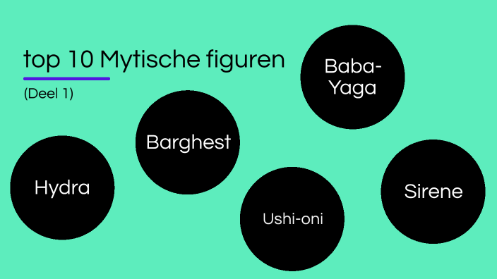 Top 10 Mythische figuren by Marco Sandstra on Prezi