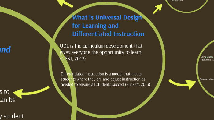 What is Universal Design for Learning and Differentiated Ins by ...