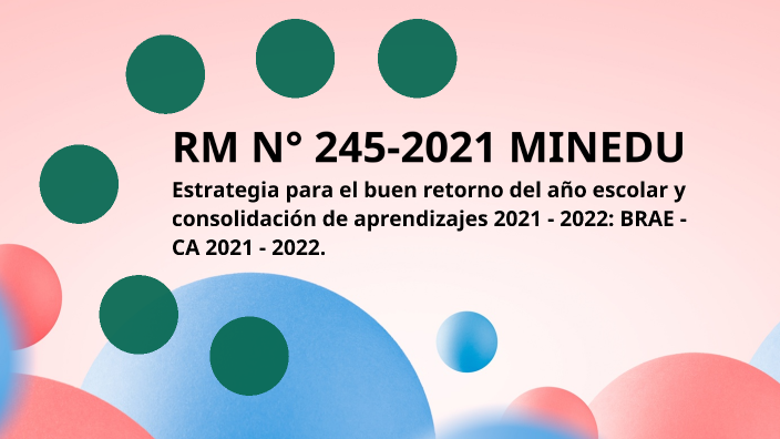 RM N° 245-2021 MINEDU by Doris Elena Pretel Leiva on Prezi RM N° 245-2021 MINEDU by Doris Elena Pretel Leiva on Prezi