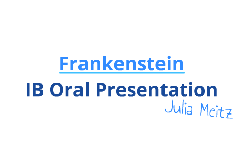 IB Oral Presentation by Julia M on Prezi