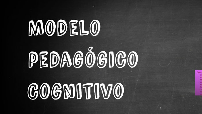 Modelo pedagogico Cognitivo by Patsy Janneth Quiroz Melendez on Prezi