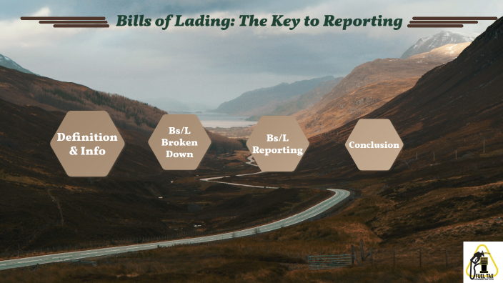 Bills of Lading: The Key to Reporting by Josh McLees on Prezi