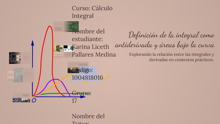 Definición de la integral como antiderivada y áreas bajo la curva by ...