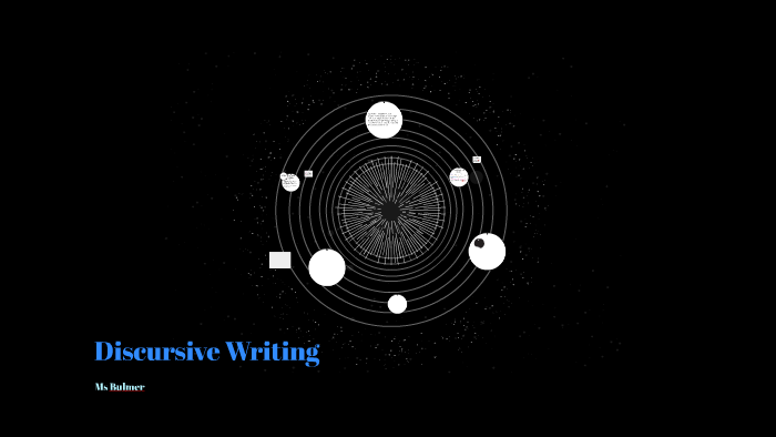 Discursive Writing by Natalie Bulmer on Prezi