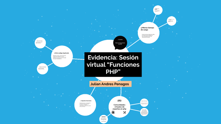 Evidencia: Sesión virtual “Funciones PHP” by Julian andres on Prezi