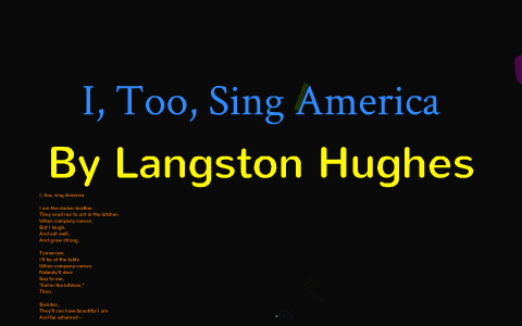 I, Too, Sing America by Jason Miller on Prezi