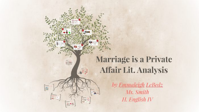 Marriage is a Private Affair Lit. Analysis by Emmaleigh LeBedz on Prezi