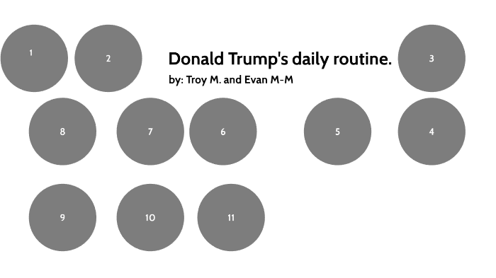 Donald Trump's Daily Routine by William Mattar on Prezi
