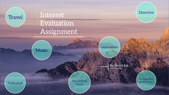 interest evaluation by Simrit Rai on Prezi