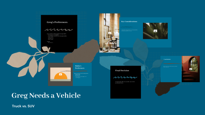 Choosing a Vehicle by Greg C on Prezi