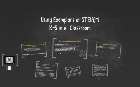 Using Exemplars in Kindergarten by Tenia Boone on Prezi