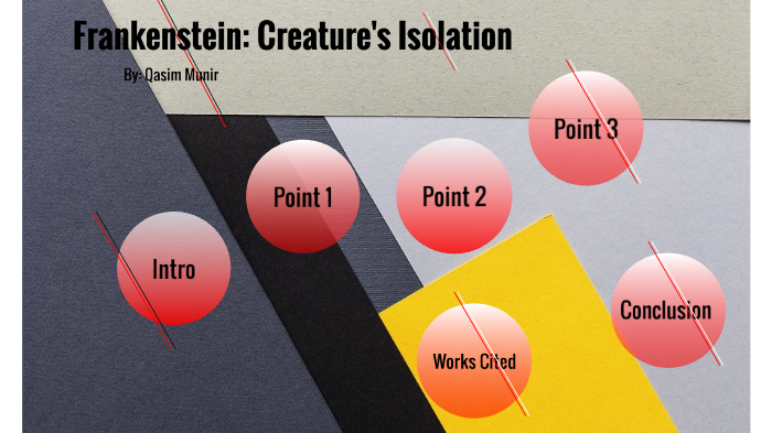 Frankenstein Creature's Isolation by Qasim Munir on Prezi