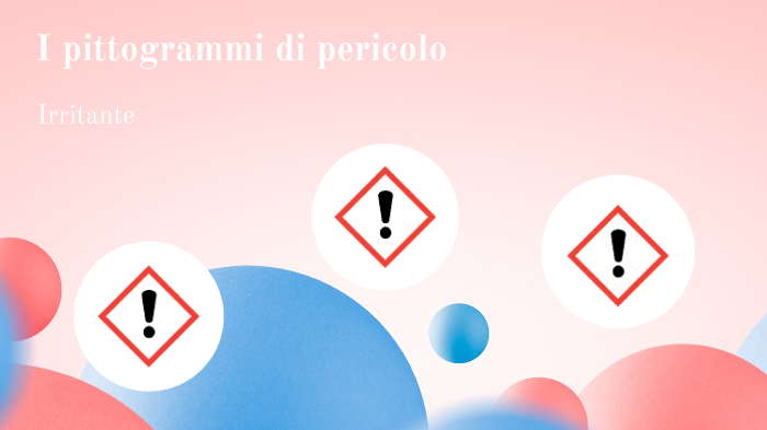 Pittogramma di pericolo : irritante by Israa Ben Othmane on Prezi