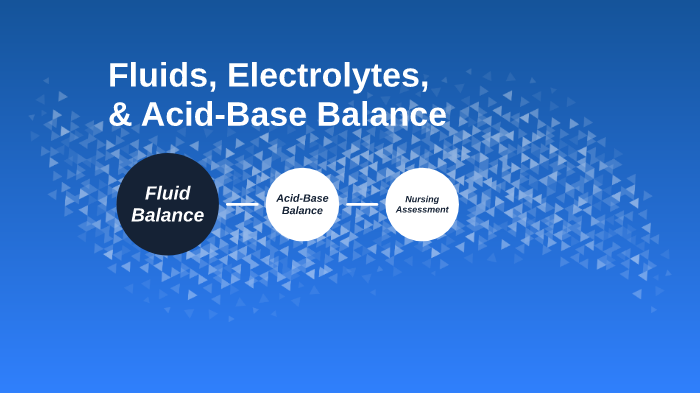 Fluids, Electrolytes, & Acid-Base Balance by Lesley Ellison on Prezi