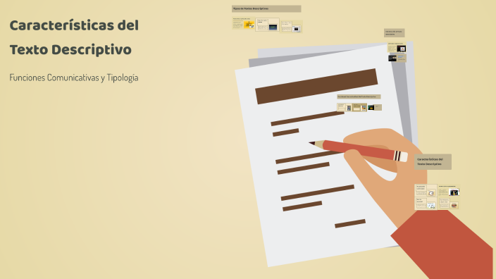 Características del Texto Descriptivo by Gerard Saad on Prezi
