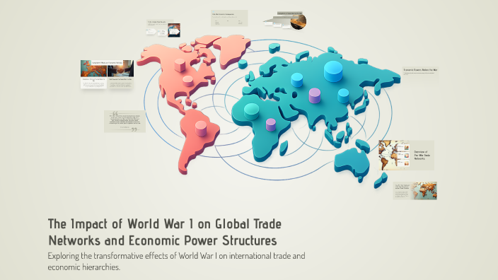 The Impact of World War I on Global Trade Networks and Economic Power ...